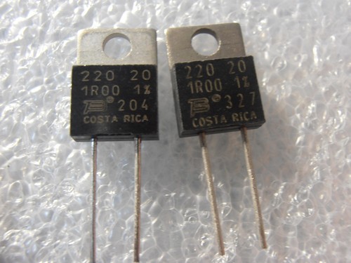2pcs PWR220T-20-1R00F 1ohm 1% 20W Thick Film Resistor TO220-2 BOURNS | eBay