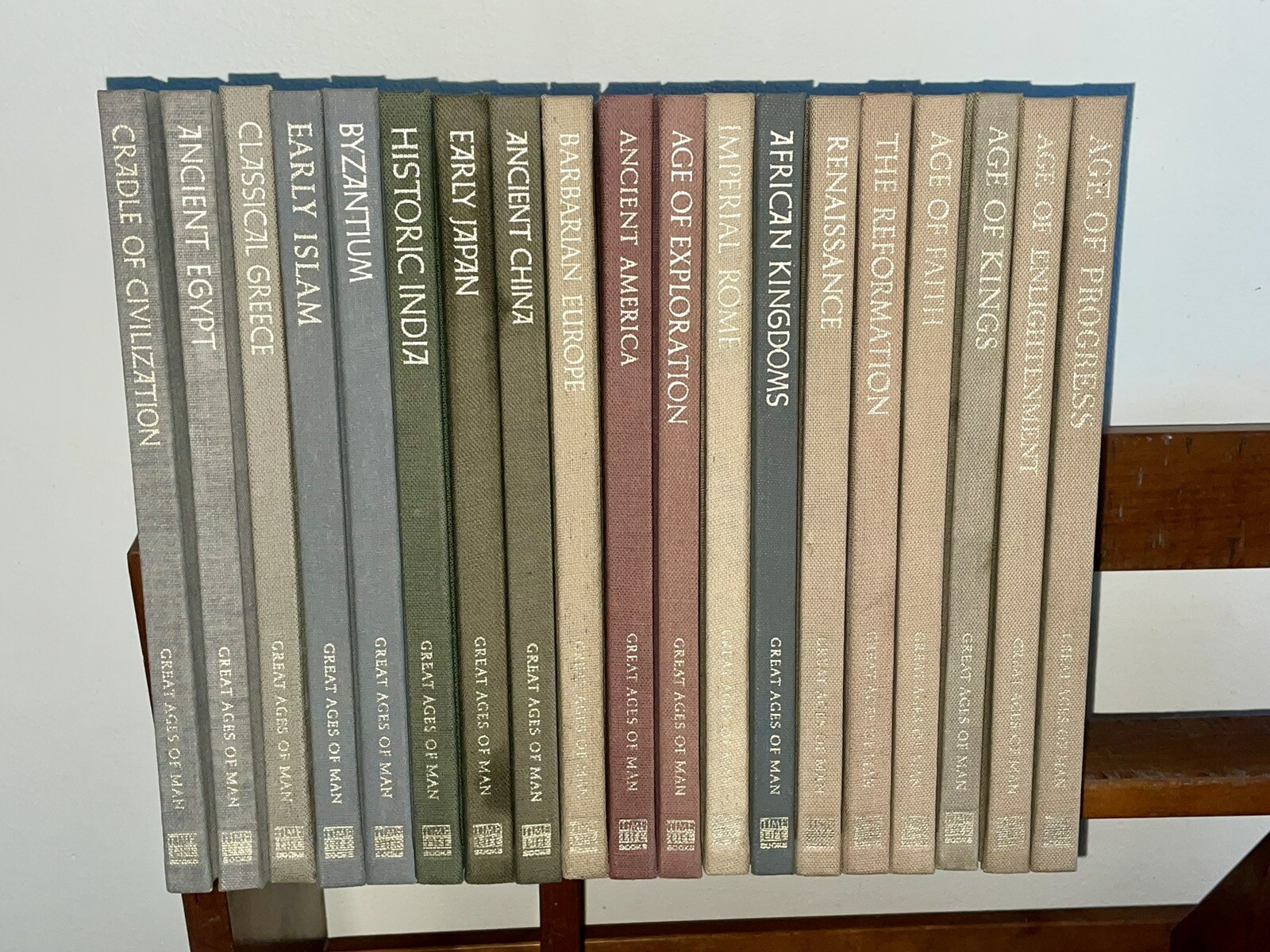 Great Ages Of Man 19 Book Set Time Life Hardcover History Books 1974-76 ...
