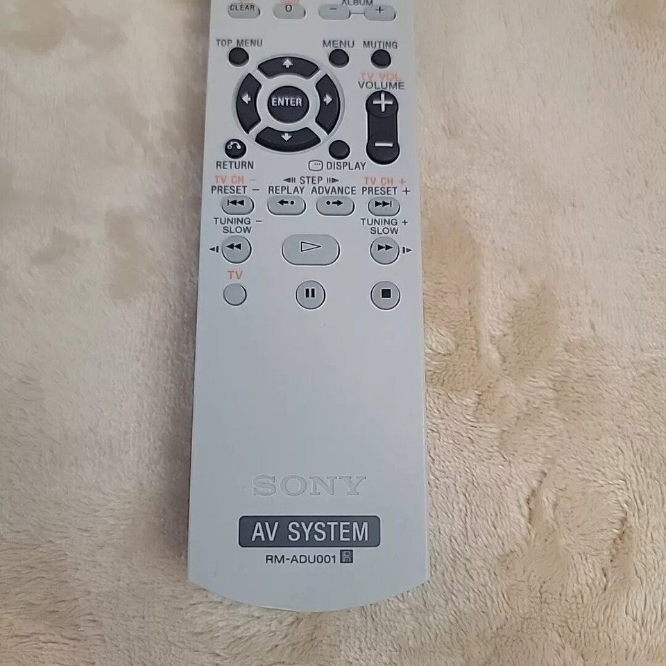 Sony RM-ADU001 AV System Remote for DAV-DX150 -DX170 -DX250 -DZ100 OEM ...