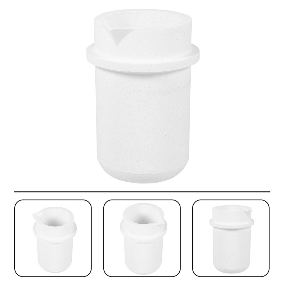 1 KG Quartz Melt Dishes Pot Crucible Casting Ceramic Crucible for ...