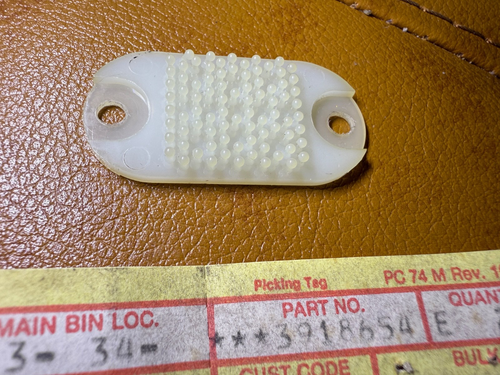 NOS GM 1968-1978 C3 Corvette Interior Trim Plastic Fastener Panel Door ...