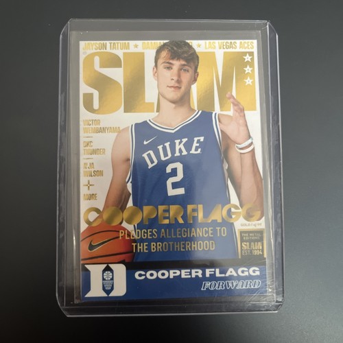 2024 Duke Blue Devils NCAA Cooper Flagg Rookie Gold Slam RC Card #CF-2 | eBay