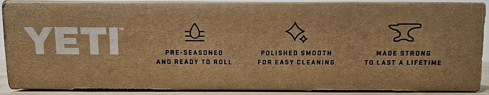 YETI 10” Cast Iron Skillet Butter Pat Industries - New Sealed! | eBay