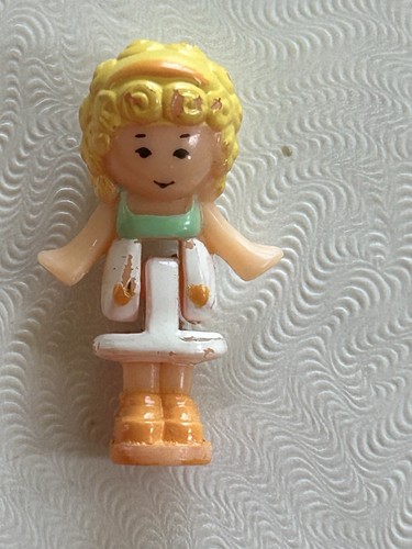 Vintage Bluebird 1992 Polly Pocket Polly's Pool Party Treasure Box Doll ...