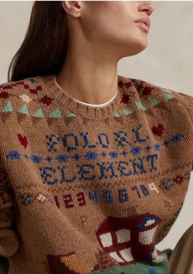 Polo Ralph Lauren X Element Genuine Skate Goods Wool Sweater NWT ...