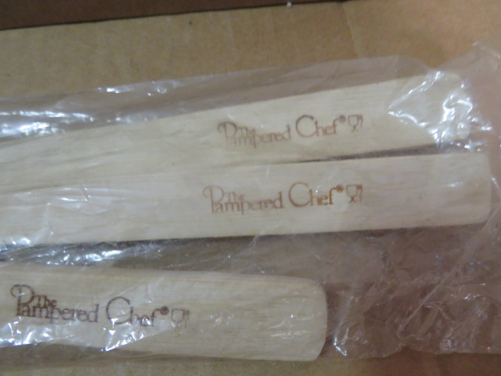 Pampered Chef 3-Piece Bamboo Spoon Set - 1674 for sale online | eBay