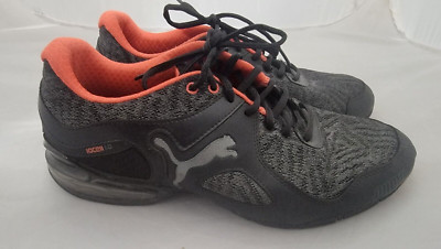 Puma 10 Cell 1.0 Sneakers Womens size 11 Running Shoes Gray Black ...