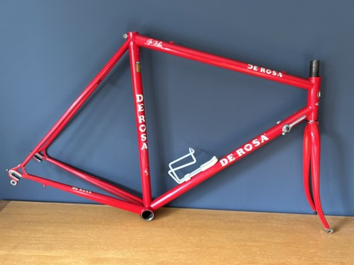 Vintage De Rosa Columbus EL Tig Steel Road Racing Bike Frameset Eroica ...