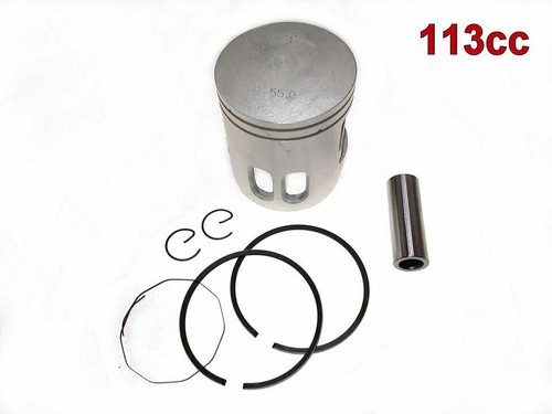 113cc 55mm PISTON KIT for YAMAHA Aerox Grand Axis BWS Neo's 100 4VP | eBay