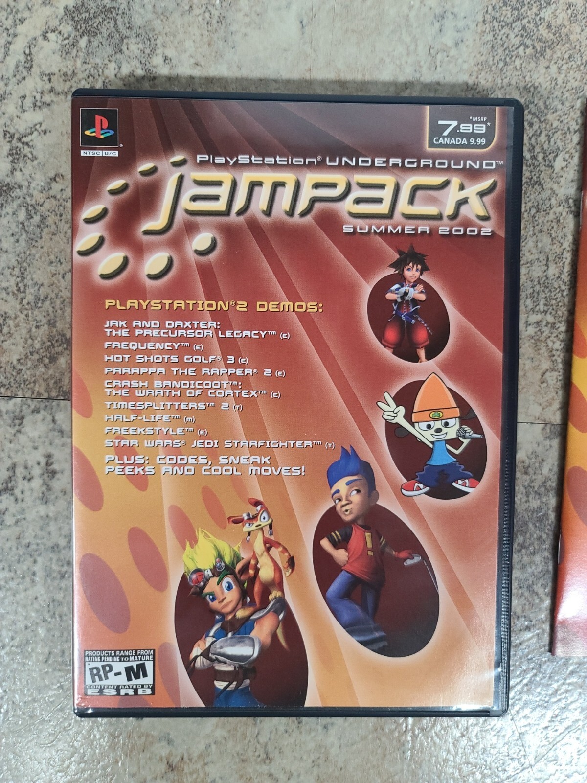 PlayStation Underground Jampack: Summer 2002 (Sony PlayStation 2, 2002 ...