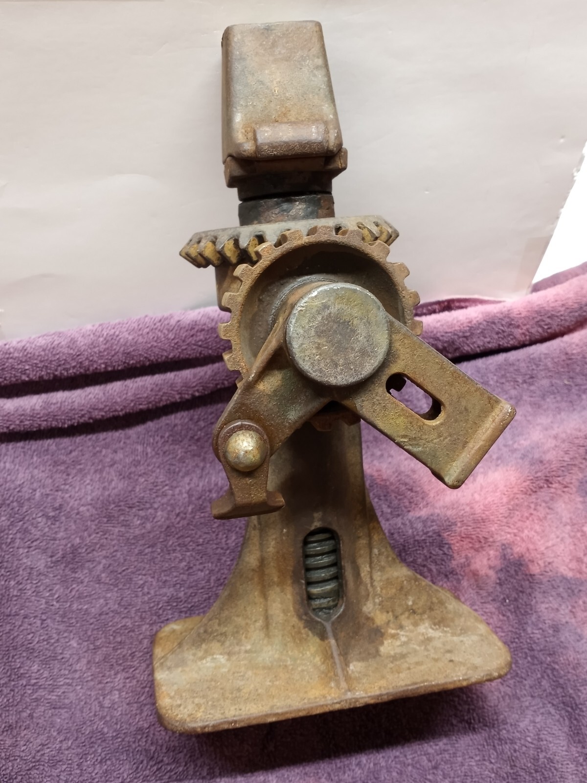Antique SCREW GEAR JACK FORD MODEL T A CAR TRUCK SJ660 #15A 1900s ...
