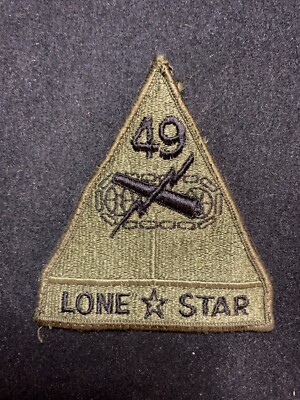 United States US Army National Guard 49th Armored "Lone Star" Division ...