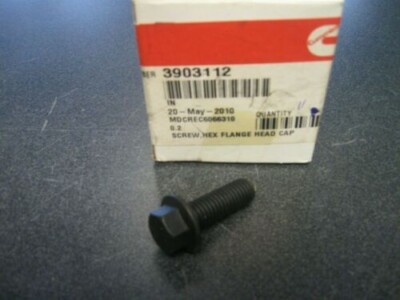 New Screw Hex Flange Head Cap For Cummins 3903112 M10*30 5.9L Engine | eBay