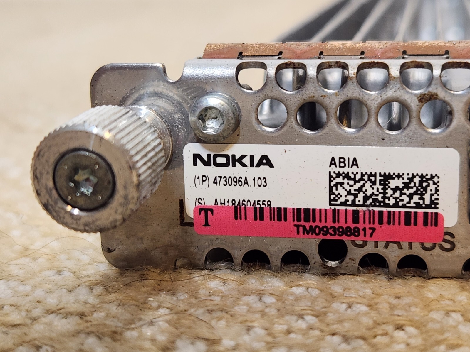 Nokia ABIA 473096A 103 BBU Card Airscale Base Station Capacity Card 5G ...