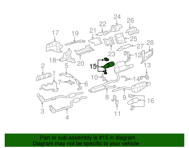 Mercedes-Benz 2044906427 Genuine OEM Tail Pipe Extension for sale ...