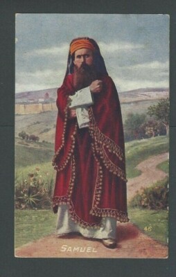 Ca 1920 PPC Samuel The Prophet Depicted In Old Testament Mint | eBay
