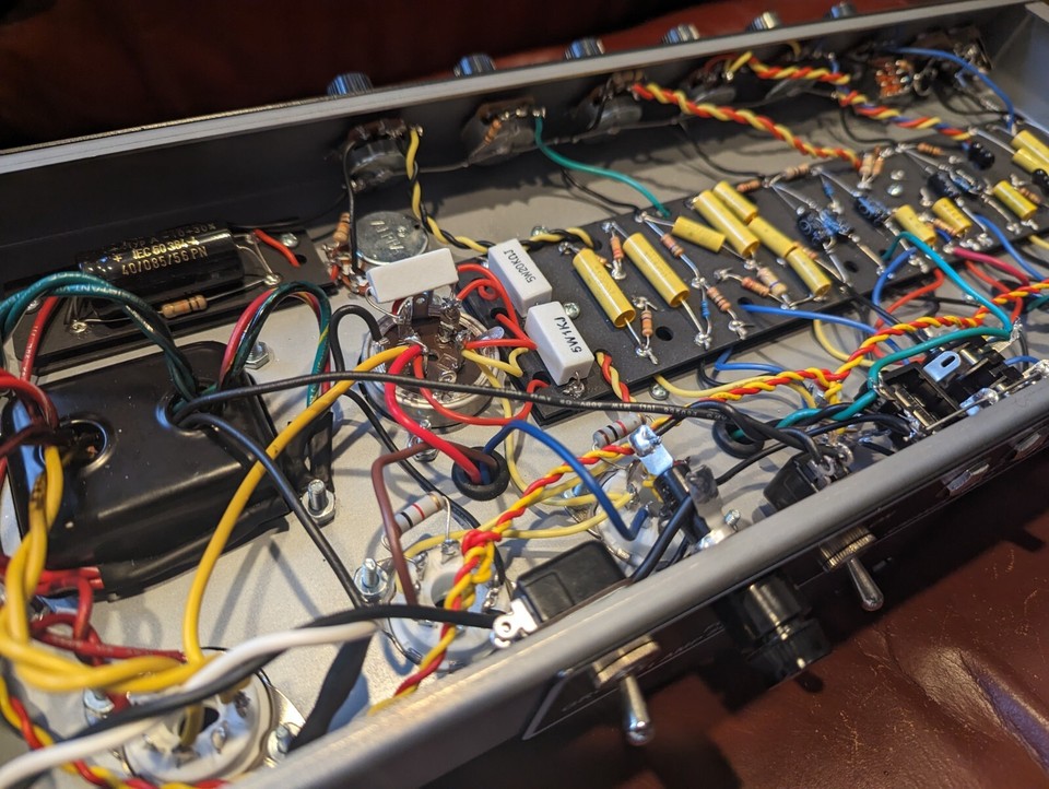 Princeton Reverb Blackface AA1164 Clone Chassis-only | eBay