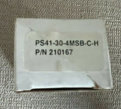 Gems PS41-30-4MNB-C-H Adjustable pressure switch 25/100 psi, 206592 NEW ...