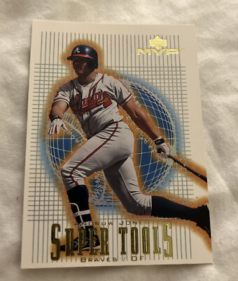 2001 Upper Deck MVP Super Tools #ST17 Andruw Jones Braves | eBay