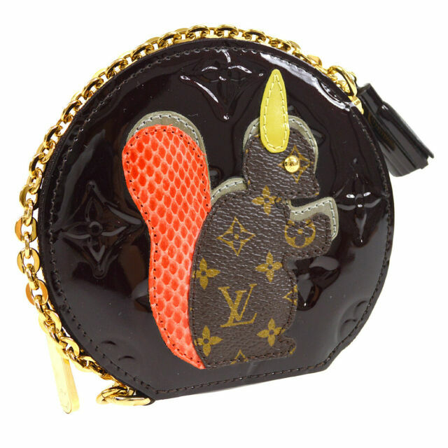 Louis Vuitton Exley Pouch Purple Leather Monogram Vernis for sale ...