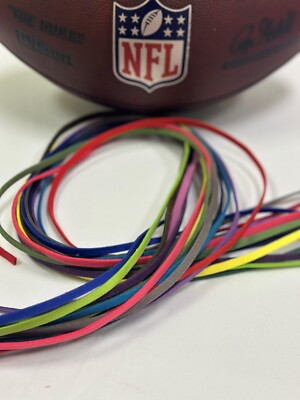 Football Lace - Various Colors - Football Repair Lacing - NFL NCAA CFL ...