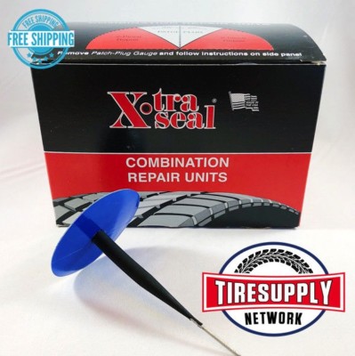 XtraSeal 13-673 Medium 1/4" Patch Plug Combo Tire Repair 31 Inc 24oc ...