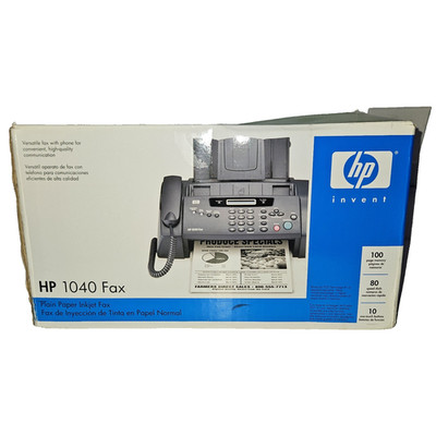 HP 1040 Fax Phone/Scan & Print Q7270A Plain Paper Inkjet Fax Machine ...