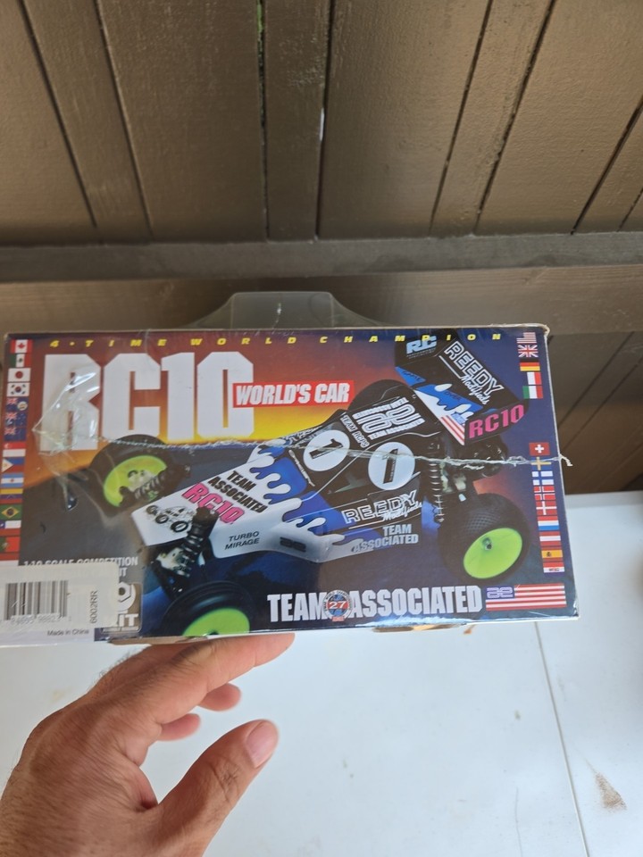Vintage Team Associated Rc10 Worlds Car Kit 6002rr Sealed Box | eBay
