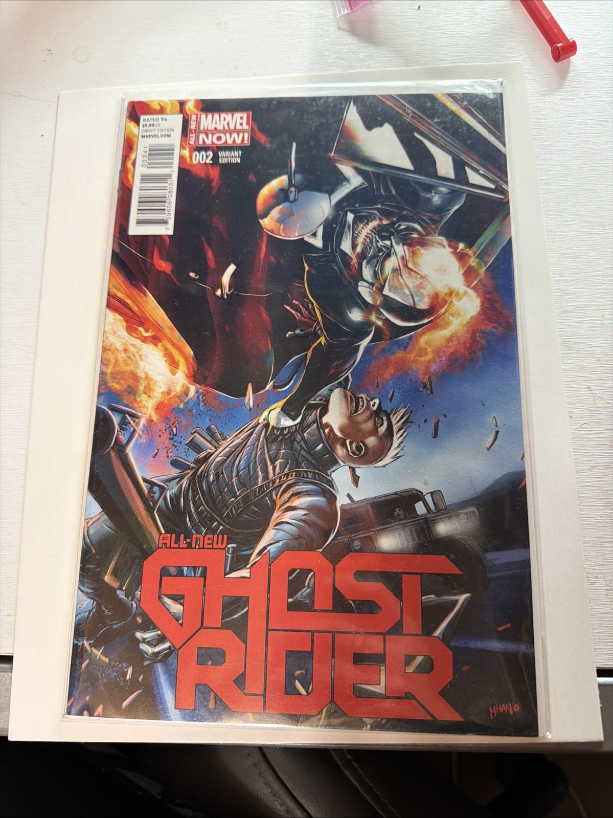 All-New Ghost Rider #2 1:25 Variant (2014) Pop Mhan Marvel NM combine ...