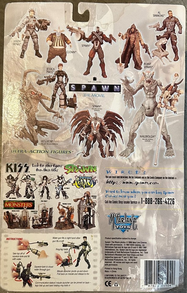 action figure - McFarlane Toys - Spawn the Movie - Jessica Priest ...