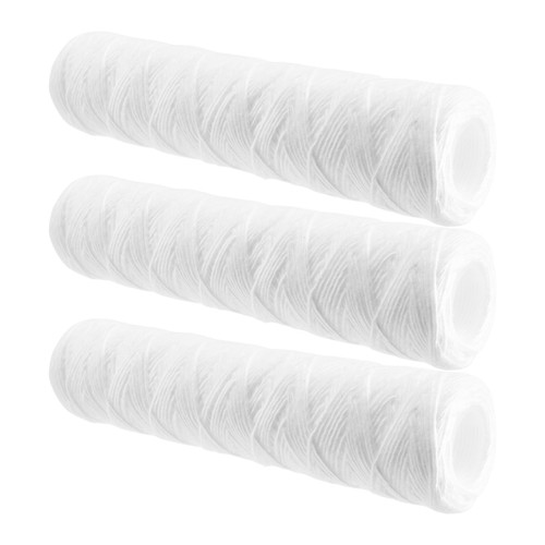 3Pcs Water Purifier 10 Inch String Wound 5 Micrometre PP Cotton 6775 ...
