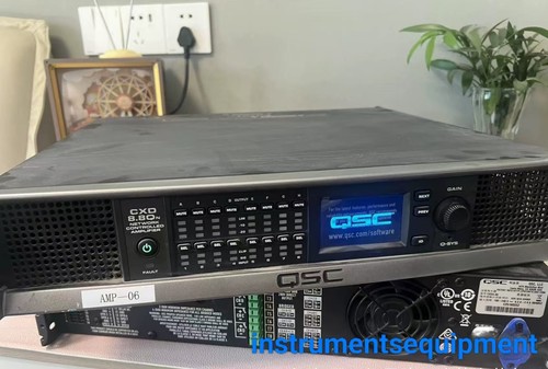 QSC CXD8.8Q Power Amplifier 220 - 240V 50/60HZ (Fedex or DHL) | eBay