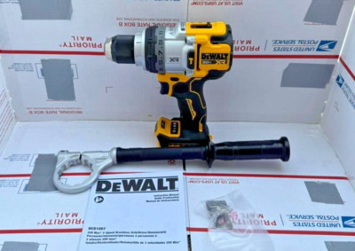 Dewalt DCD1007 20V 20 Volt Max XR 1/2" Inch Brushless Hammer Drill with ...