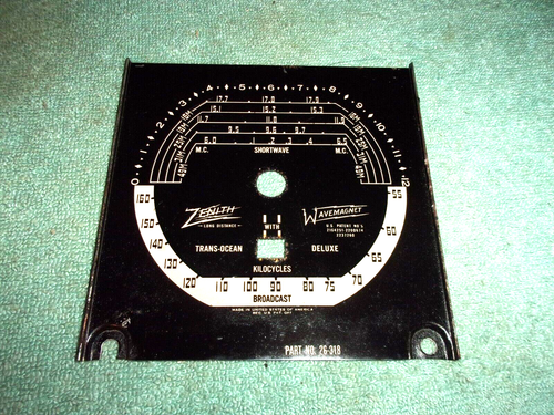 Zenith Transoceanic 7G605 Or 6G601 "Bomber" Dial Ex. Cond. | eBay