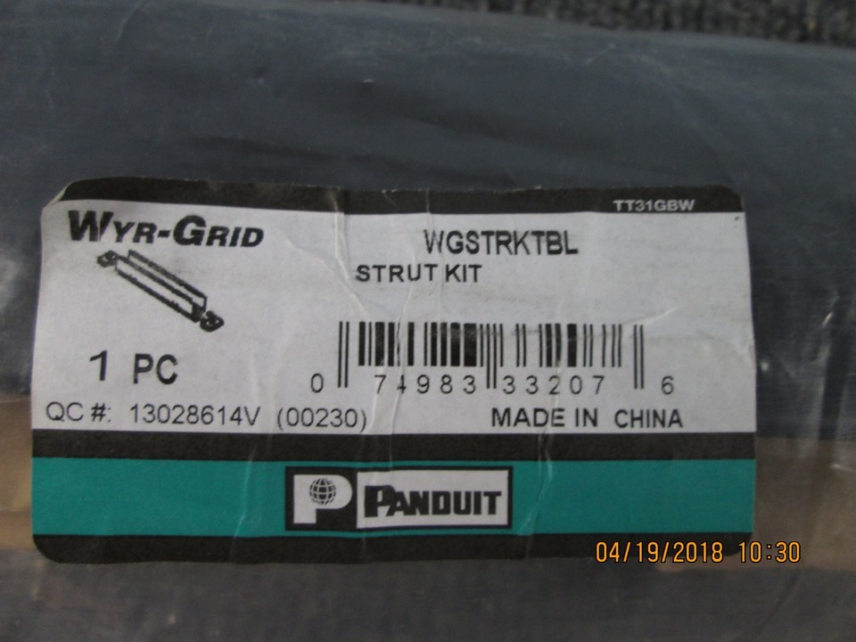 PANDUIT WGSTRKTB Wyr-Grid Strut Kit, Black Powder Coated (EM) | eBay