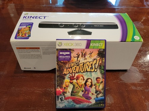 Microsoft Kinect for Xbox360 in Box with Game | eBay