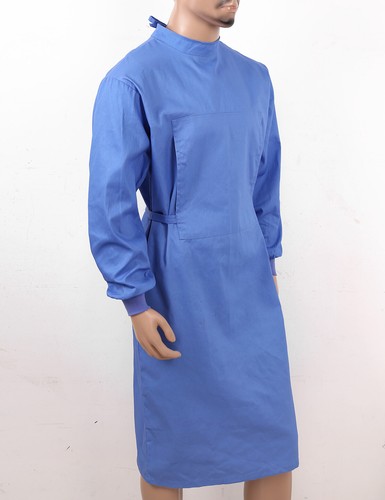 Unisex Medical Reusable Surgical Gown Operating Hospital Scrubs Uniform ...