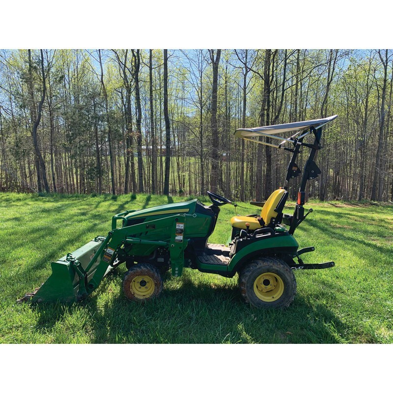 Universal Sunshade Kit For Zero Turn Mower & Tractor 35"-38" ROPS FREE ...