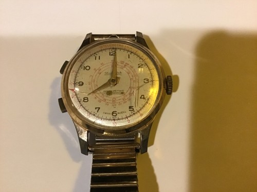Vintage Stop Watch Telemeter & Tachymetre, Chronograph Swiss (CT 18750 ...