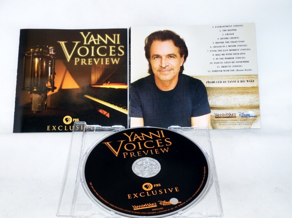 Yanni - Voices Preview Promotional ONLY CD - DOOO311902 ** Free ...