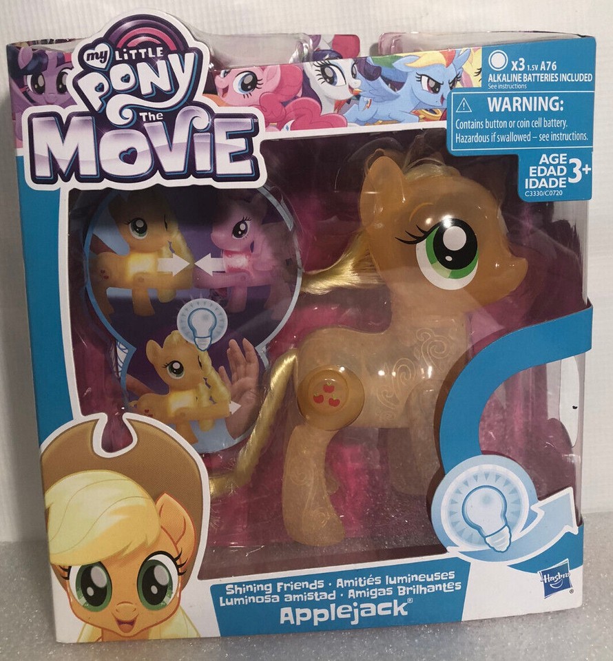 My Little Pony Movie Shining Friends Applejack, Twilight, Pinkie Pie ...