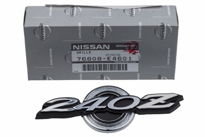 70-73 Nissan Datsun 240Z Right/Left Roof Quarter Pillar Panel Emblem ...