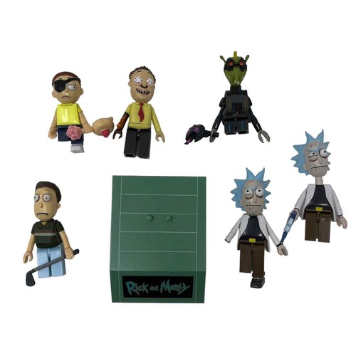 Rick and Morty Mcfarlane Toys Mini Figure Lot, Evil Rick INCOMPLETE | eBay