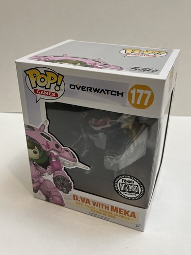 Overwatch D.VA with Meka Funko POP #177 Blizzard Exclusive Version NIB ...