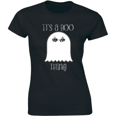 It's A Boo Thing Shirt - Funny Halloween Party Women's Premium T-shirt ...