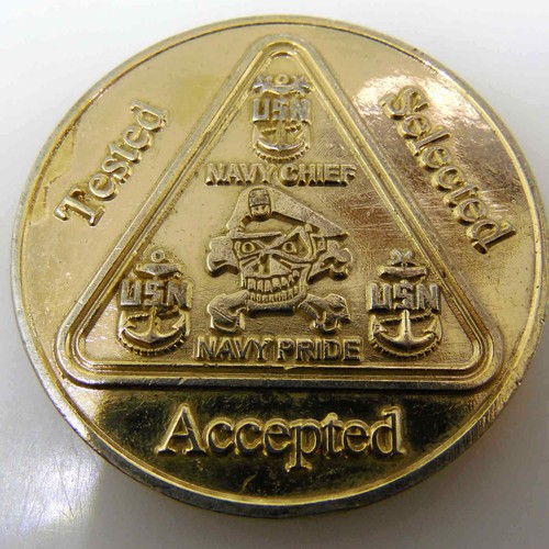 USN NAVY CHIEF STRIKE FIGHTER WING ATLANTIC CHALLENGE COIN | eBay