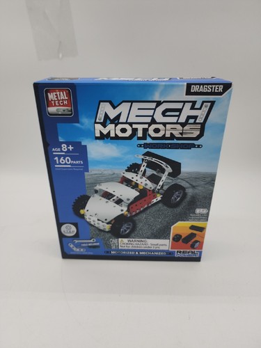 STEM Toy Mech Motors "Dragster" Motorized Mechanized Building Set ...
