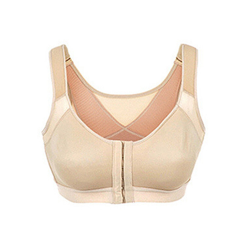 US Women Posture Corrector Bra Wireless Back Support Lift Up Yoga Bra ...