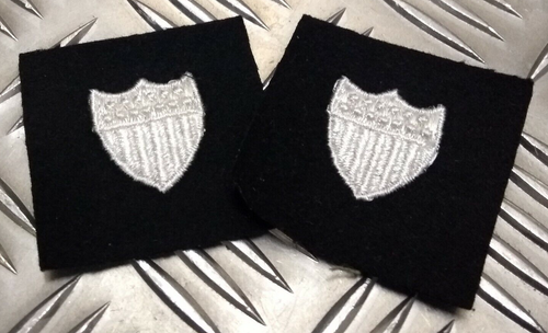 Genuine Vintage U.S USCG Navy Enlisted Issue Shield Insignia Patches ...