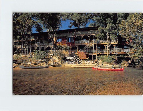 Postcard Rivers Edge the Inn Resort Eminence Missouri USA | eBay